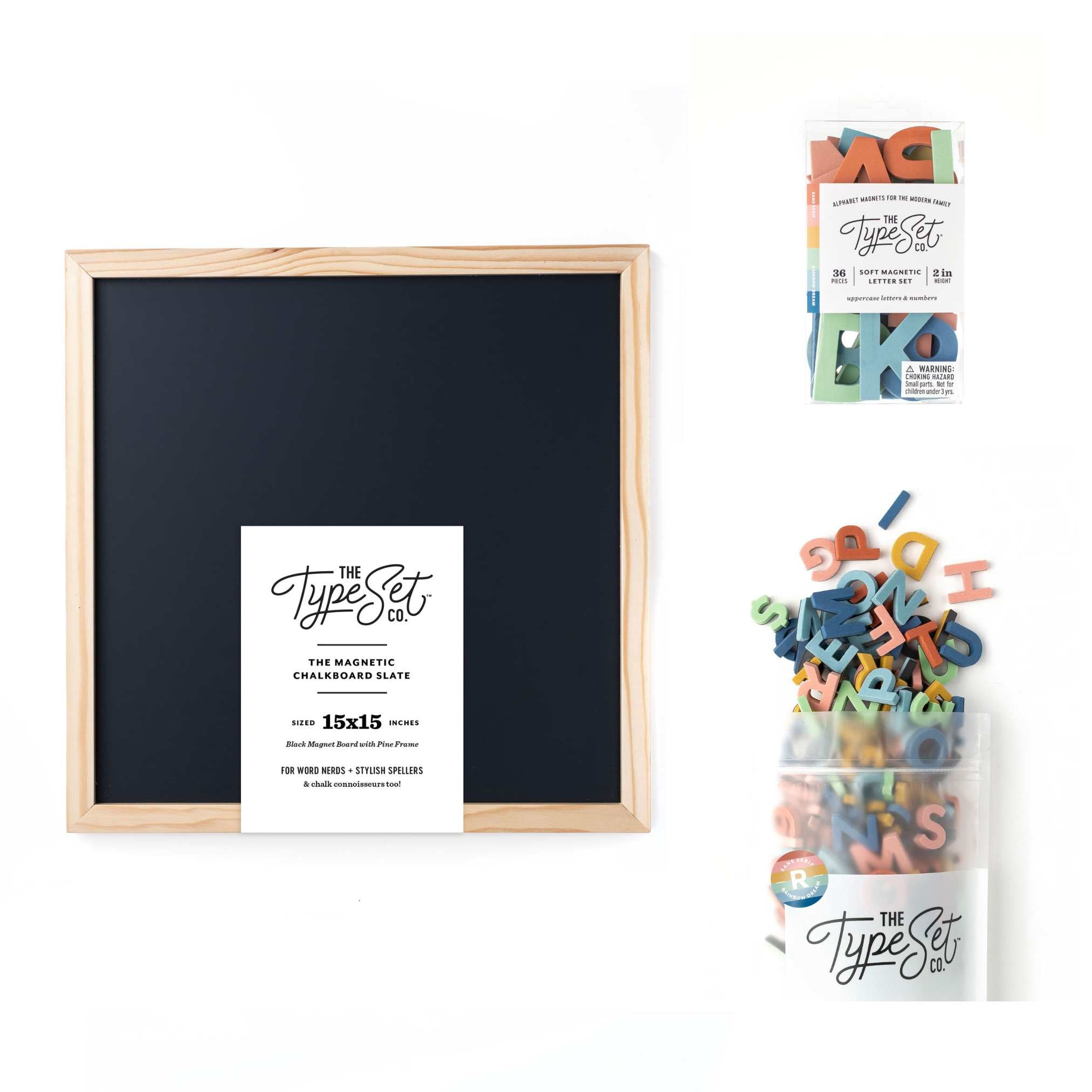 Learning Letter Board Gift Bundle – The Type Set Co.