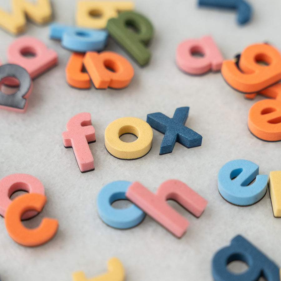 Magnetic Letters in Lowercase | Teach Lowercase Alphabet Skills – The ...