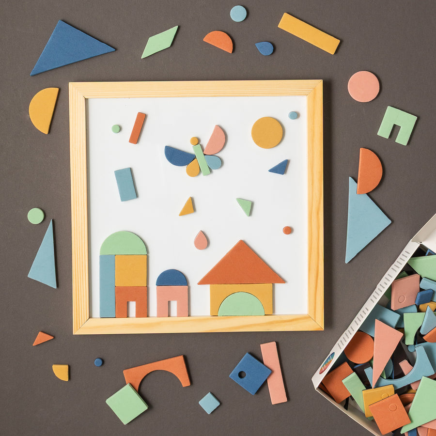Colorful Magnetic Shapes | Educational Toy for Kids – The Type Set Co.