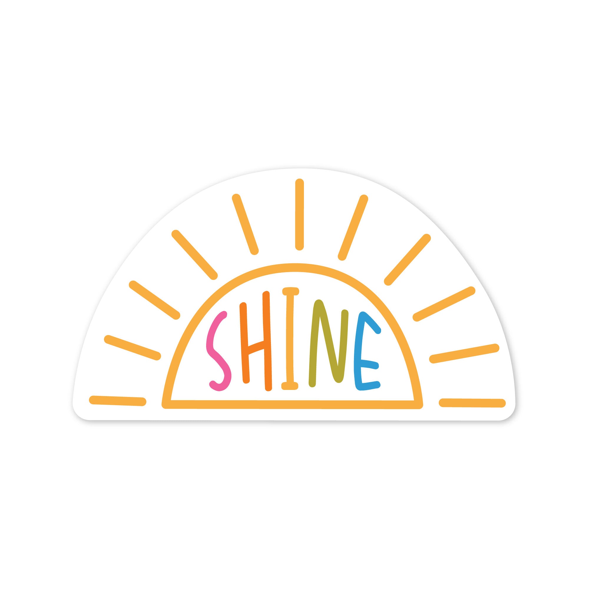 Sunshine Shine Sticker – The Type Set Co.