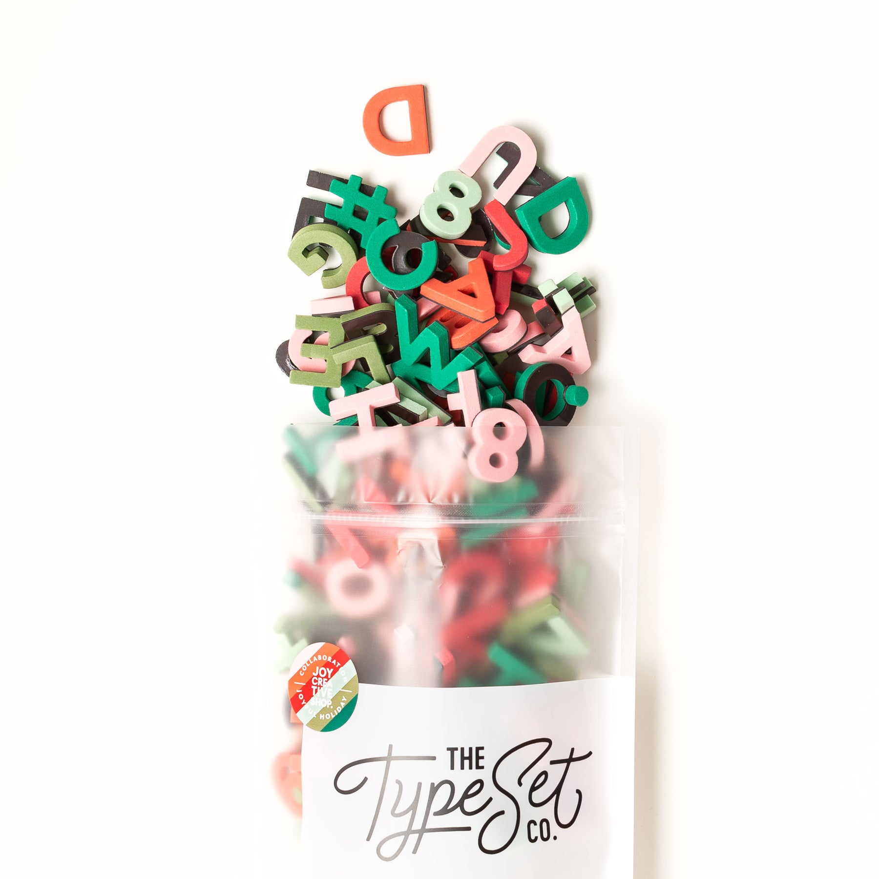 Joyful Holiday Magnetic Letters – Joy Creative Shop × The Type Set Co ...