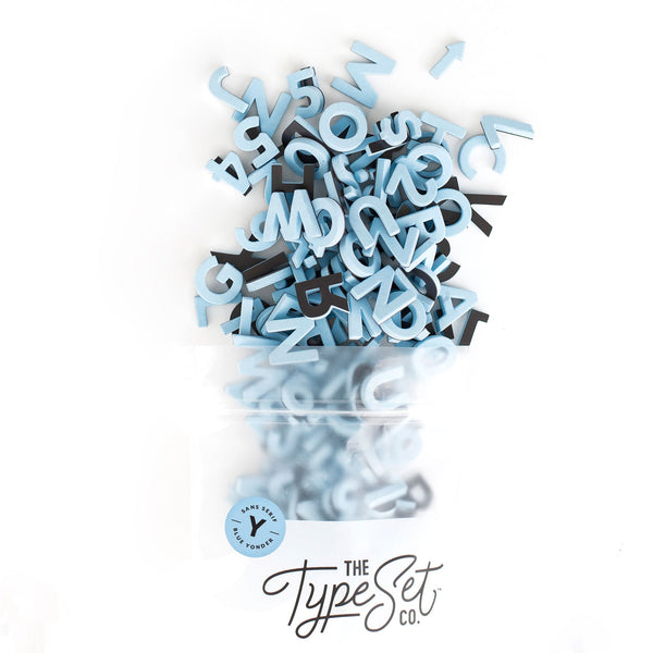 ⚪️ Solid Alphabet Magnets