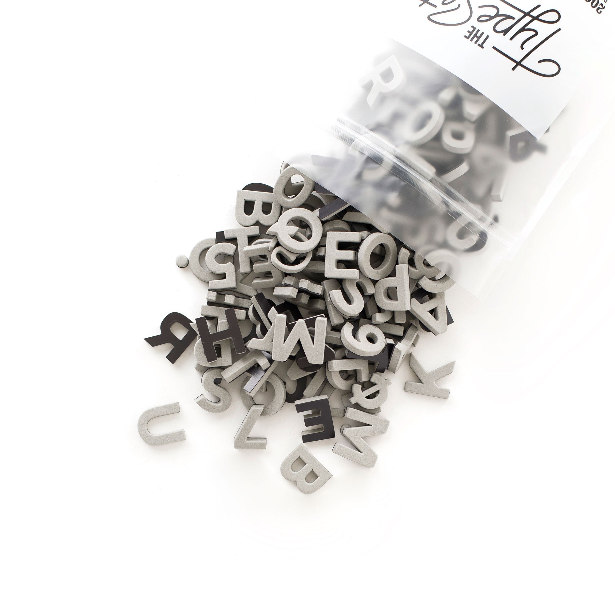 Sophisticated Alphabet Magnets in Solid Colors for Home Decor – The ...