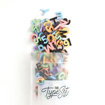 🌈 Rainbow Letter Sets – The Type Set Co.
